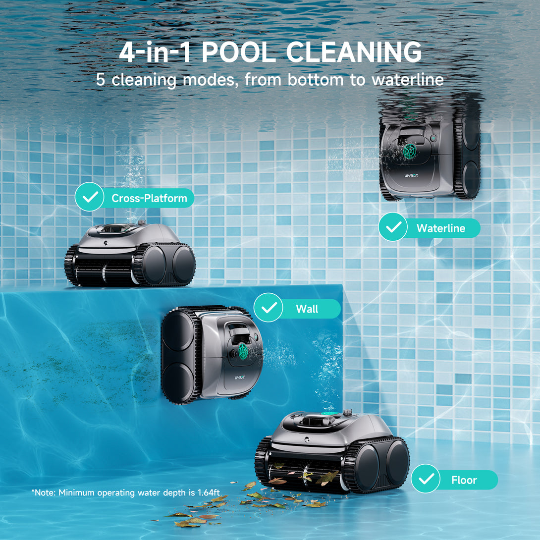 (2026 Upgrade) WYBOT C1 Cordless Robotic Pool Cleaner – WYBOT CANADA