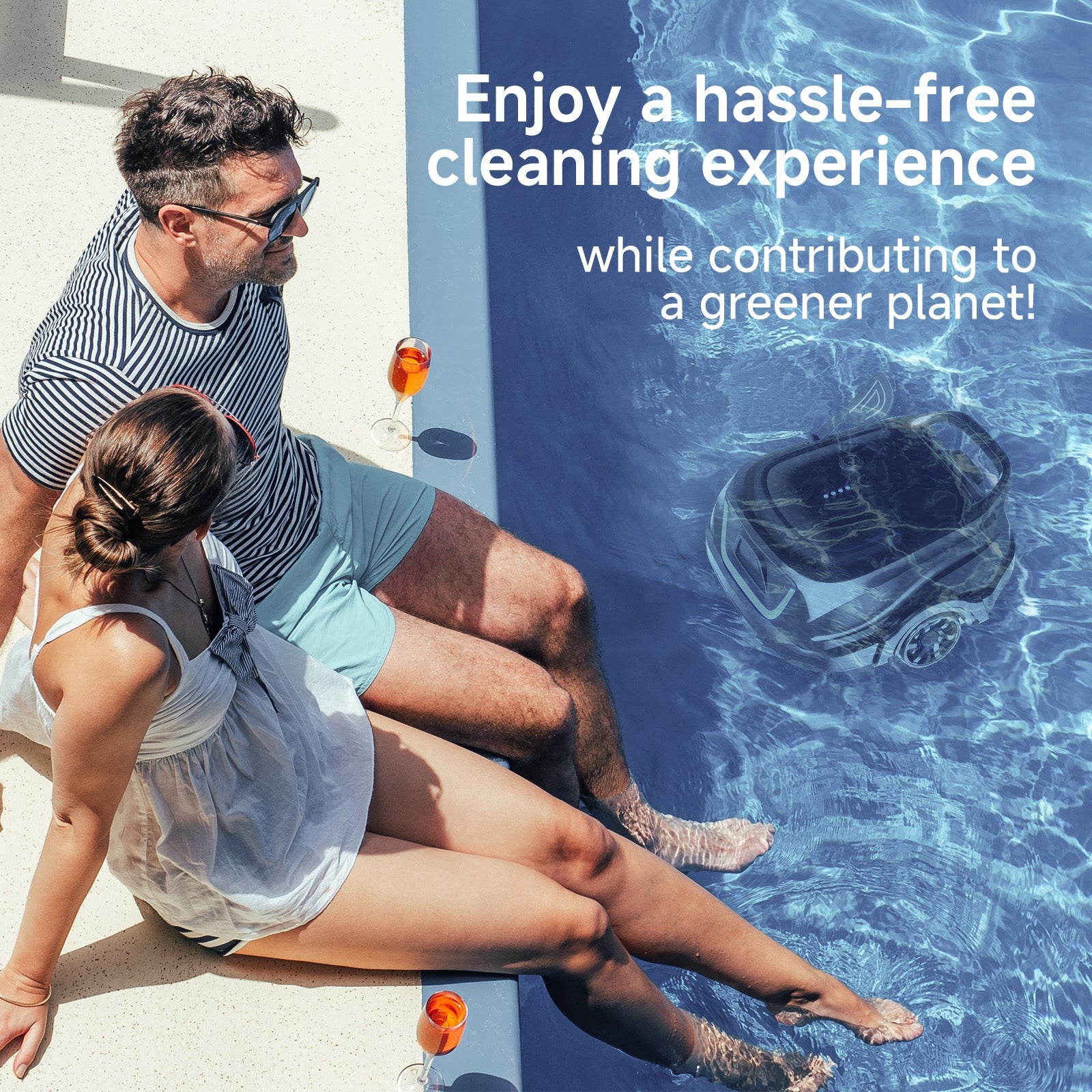 WYBOT A1 Cordless Robotic Pool Cleaner with Schedule Mode – WYBOT CANADA
